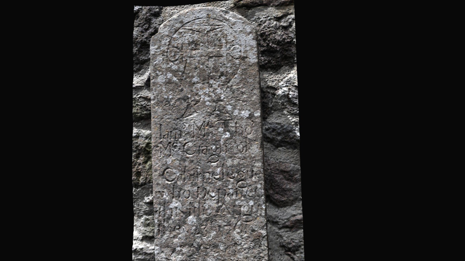 James McCragh Headstone Knockboy - Download Free 3D model by ...