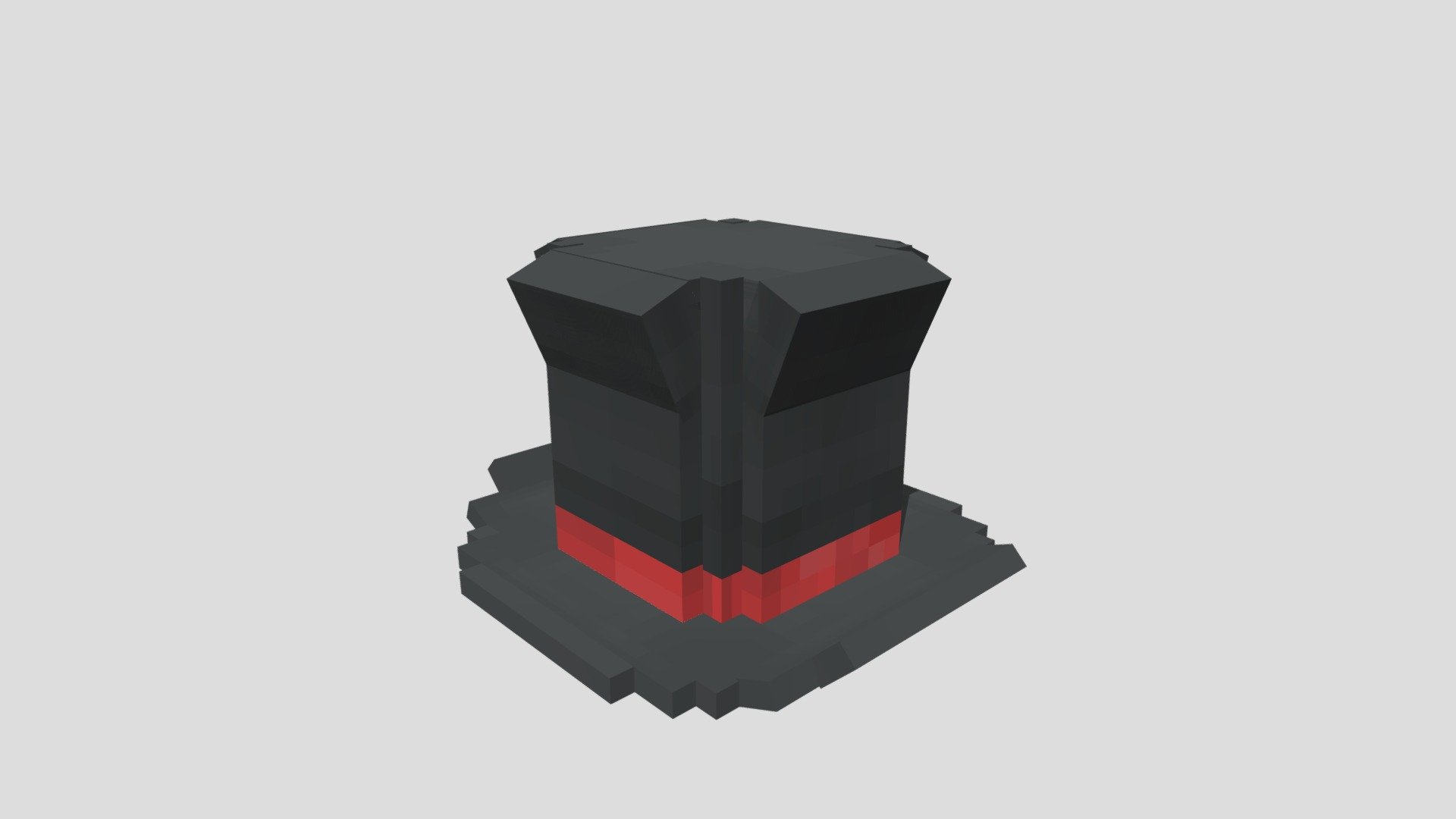 Top Hat - Minecraft Texture 3D - Download Free 3D model by GABBO ...