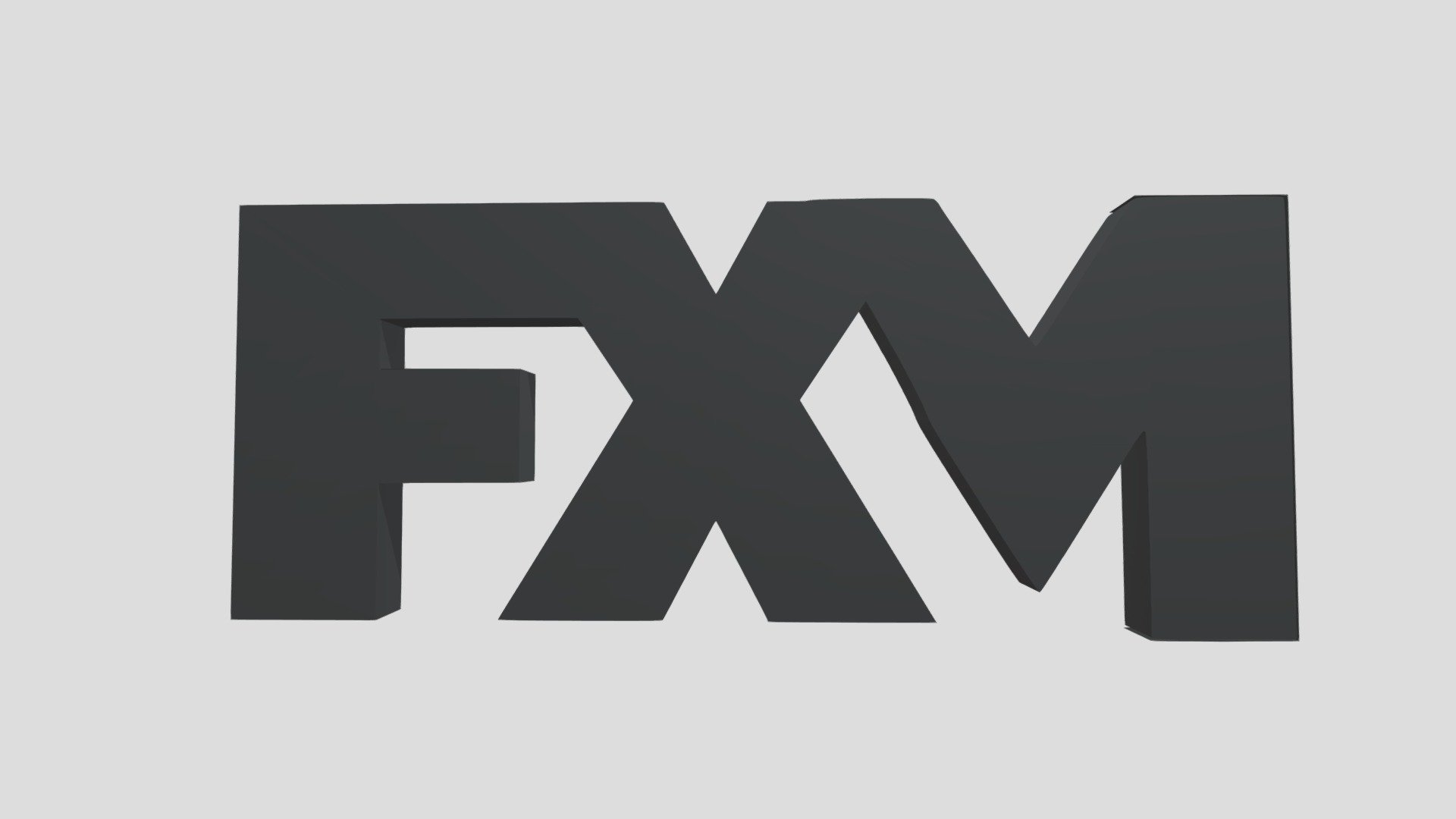 fxm Logo (2017-2024) - Download Free 3D model by Eww (@amandaarredondo097) [29b6060] - Sketchfab