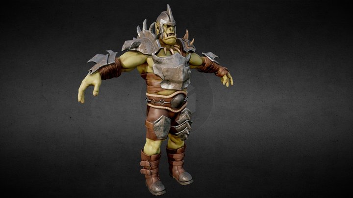 Orc-modeling 3D models - Sketchfab