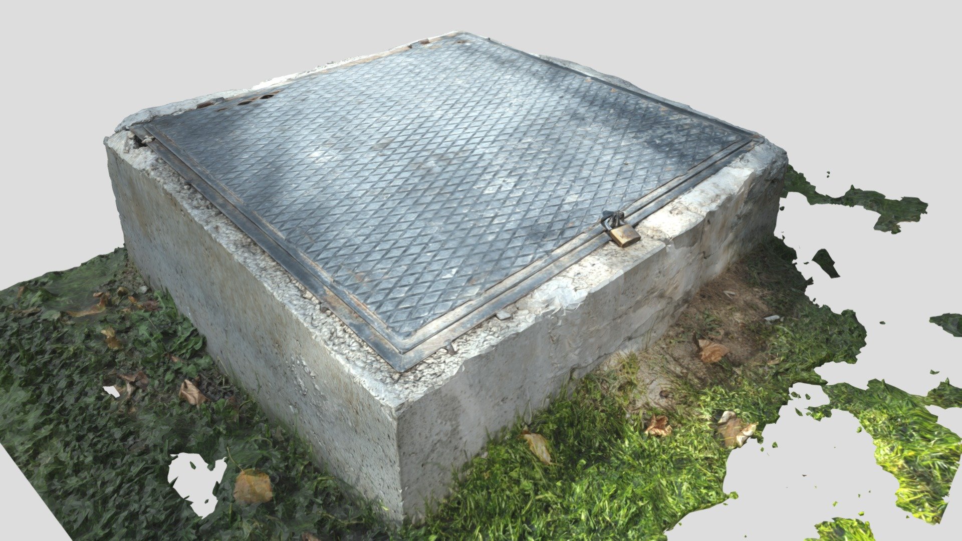 Concrete Block - 3D model by Onur Berat Bulat (@onur_berat_bulat ...