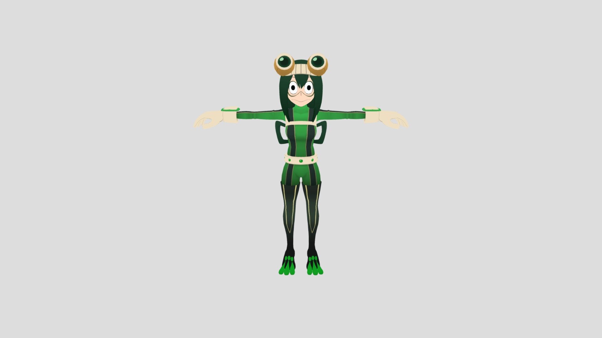 Asui_ Tsuyu_-_ Hero_ Suitv2 - Download Free 3D model by ALphaOmega ...