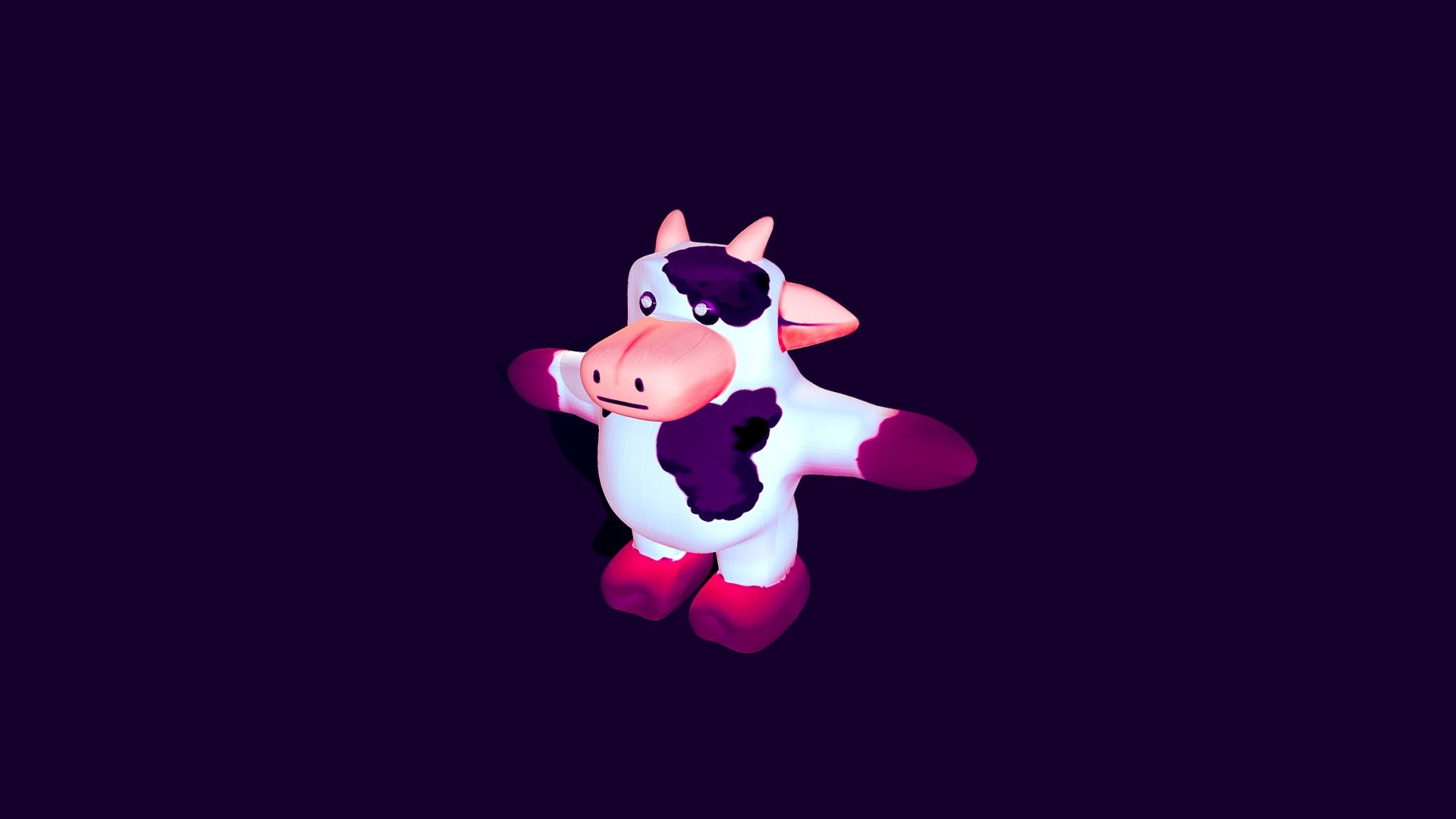 Moomoo Character Model - High Poly - 3D model by Alzter [29b98af ...