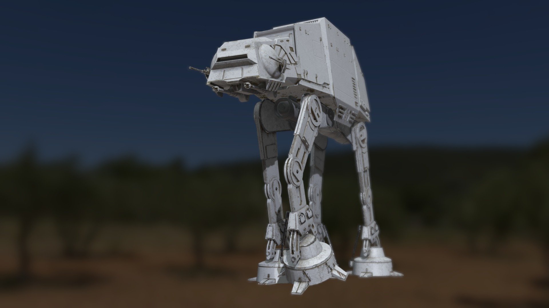 Imperial ATAT - Download Free 3D model by gazthing [29b9cd6] - Sketchfab