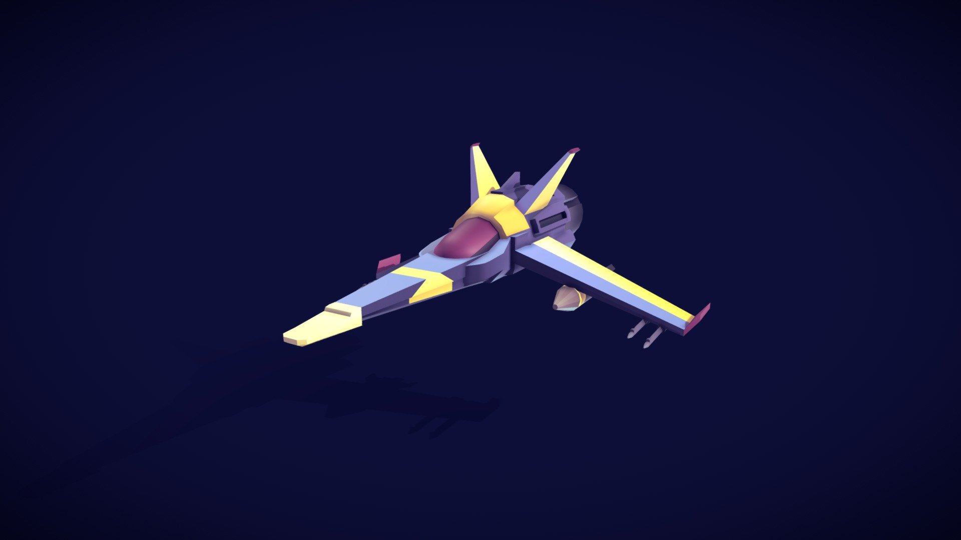 Player Ship - Model (A) - Group Project - Download Free 3D model by ...