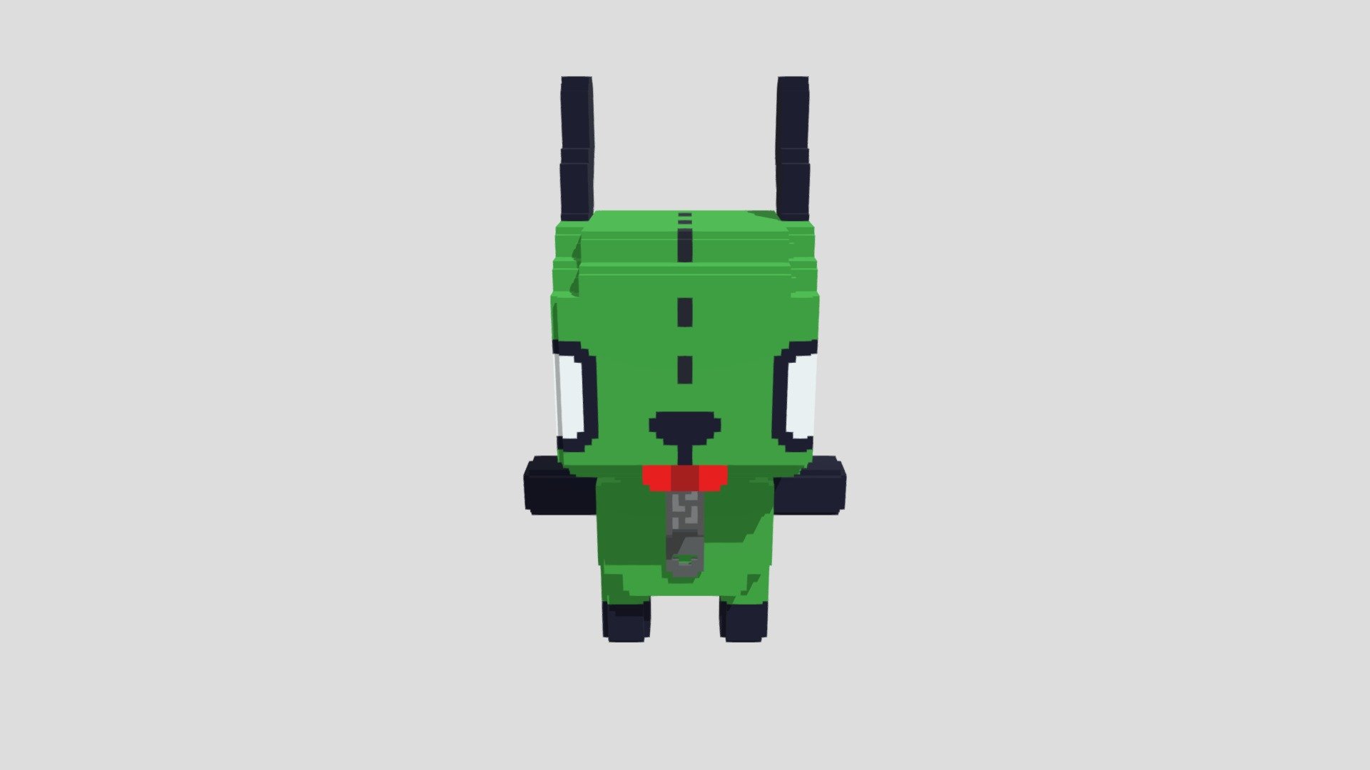 Gir Zim Voxel - 3D model by SALAT404 [29bba23] - Sketchfab