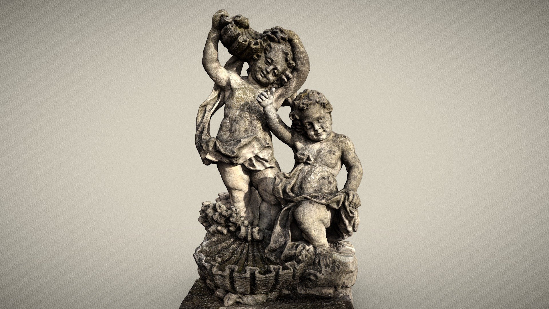 Putti - Download Free 3D model by noe-3d.at (@www.noe-3d.at) [29bbaa4 ...