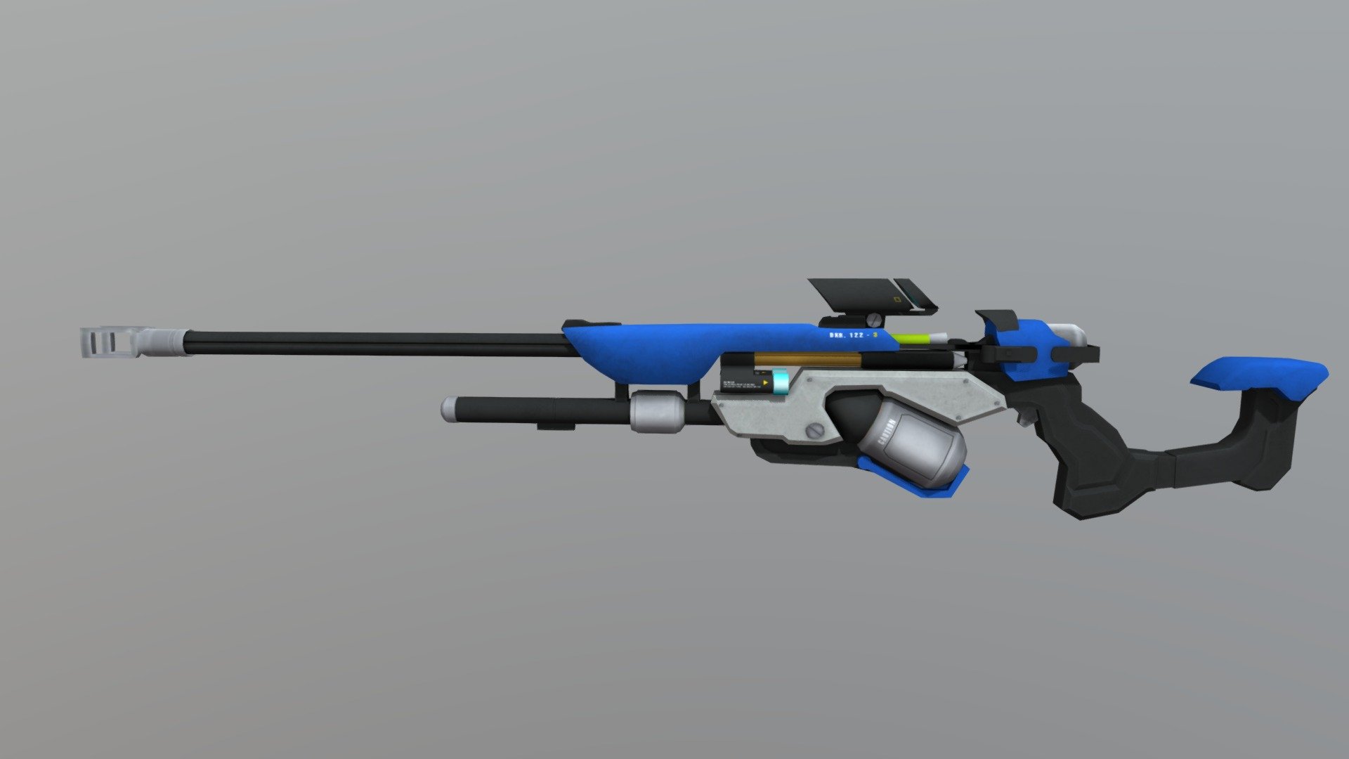 Ana Weapon Overwatch - 3D model by OliwiaLew [29be4ce] - Sketchfab