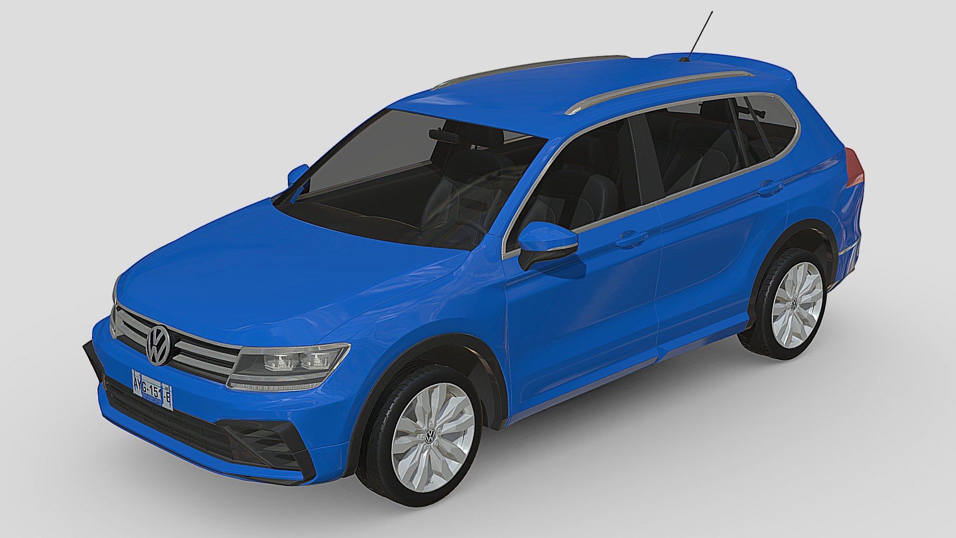 Volkswagen_Tiguan 2020 - Buy Royalty Free 3D model by Gov3dstudio ...