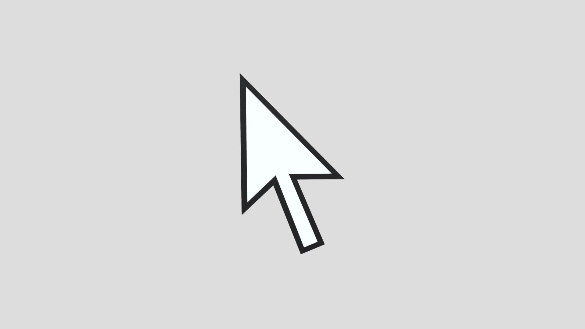 Cursor Icon - Buy Royalty Free 3D model by Ed+ (@EDplus) [29c2001 ...