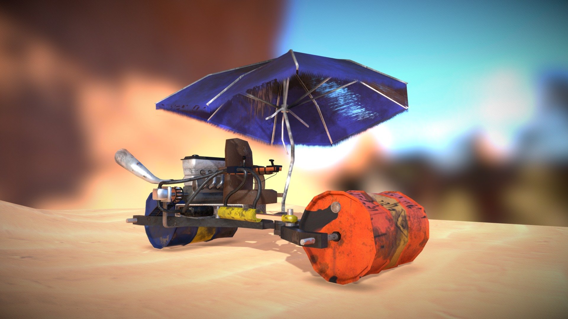 Junk Pile - 3D model by DanEdwardRackham [29c75b0] - Sketchfab