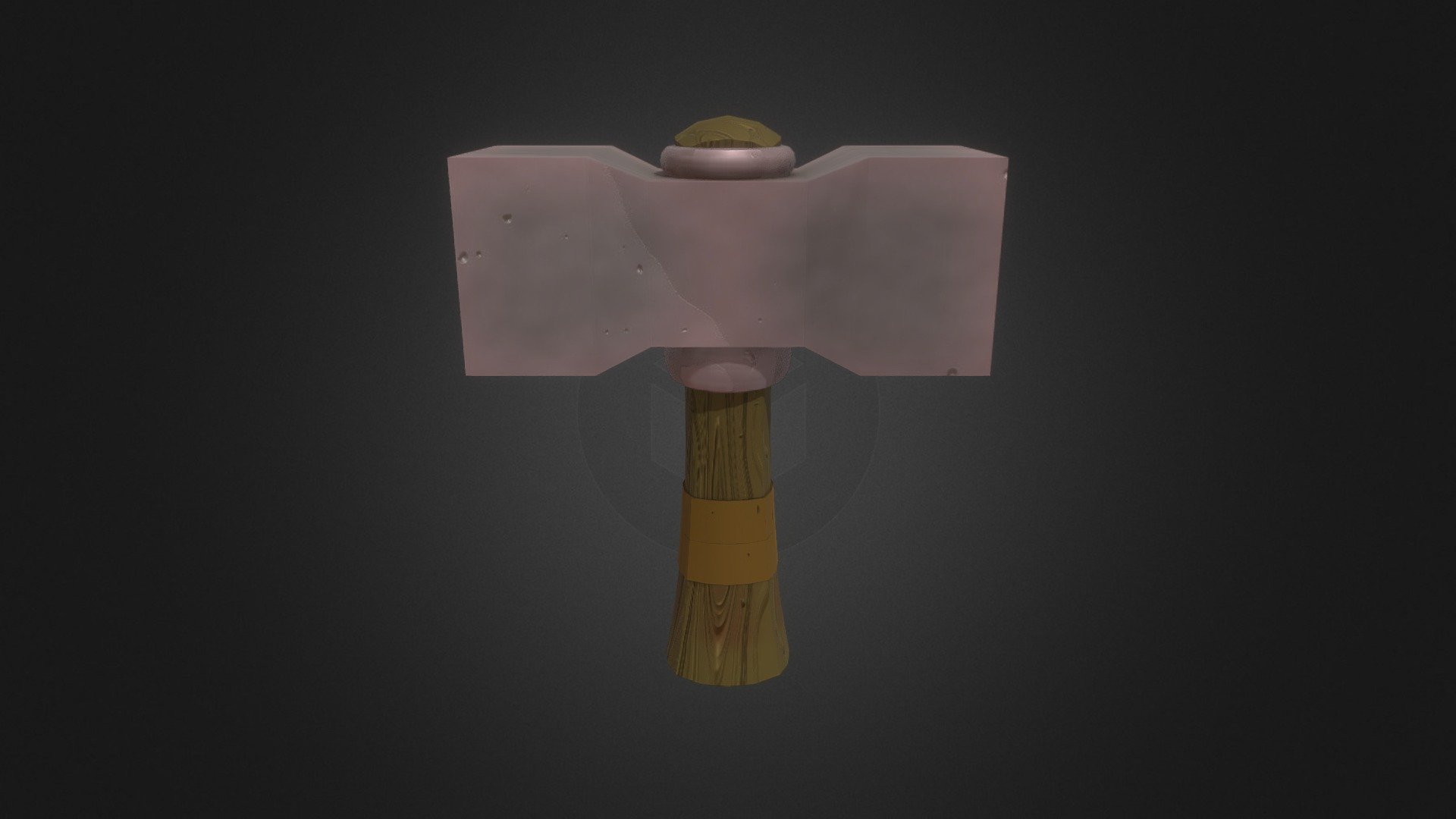 Stylized Boulder Breaker Hammer - 3D model by Black Lunar (@blacklunar ...