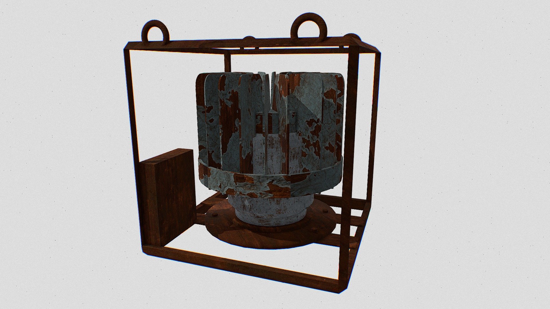 Soviet RTG Beta-M Generator - 3D model by Lexzach (@bowdenville) [29c81e3] - Sketchfab