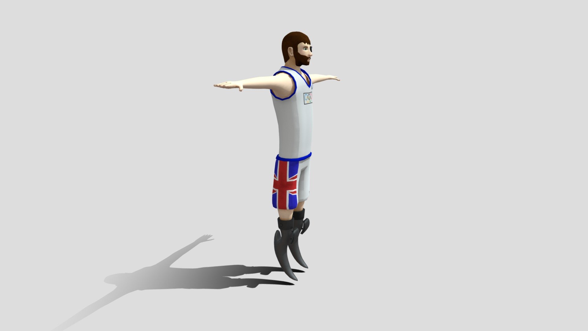 Olympic 2072 Sprinter - 3D model by Lorthern [29c88fa] - Sketchfab
