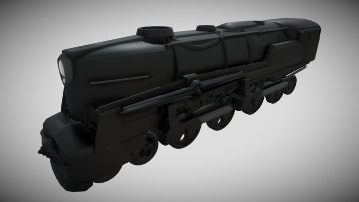 Steamlocomototive 3D models - Sketchfab