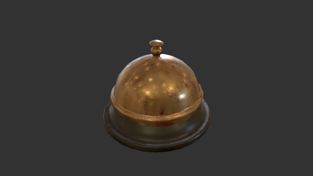 Counter Bell - 3D model by shyamsejpal [29cbb00] - Sketchfab