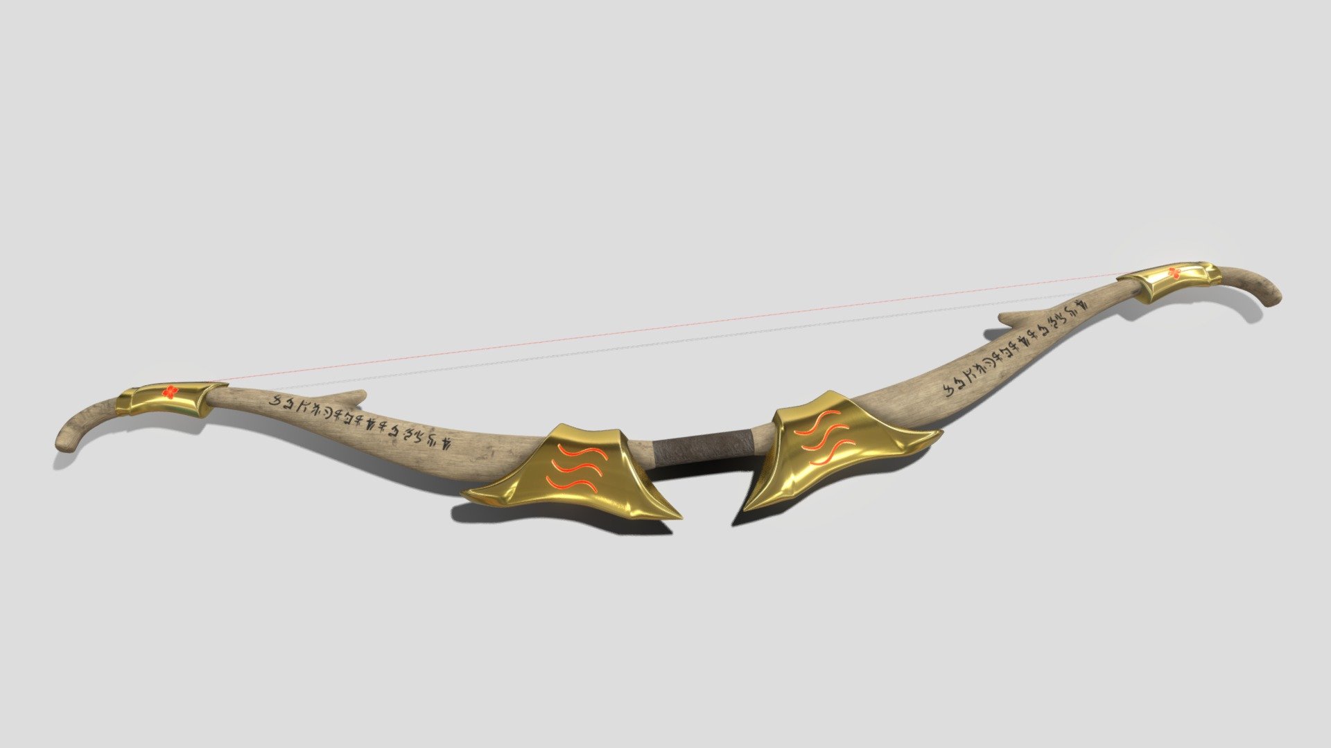 Common Magic Bow - 3D model by AramisReal [29cbb21] - Sketchfab