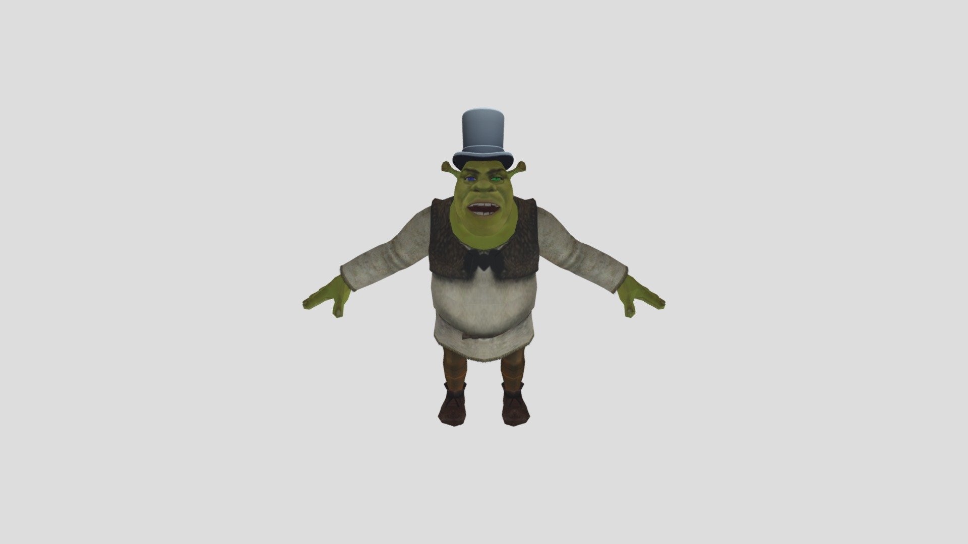 The Amazing Shrek Caine - Download Free 3D model by chikn nuggit and ...