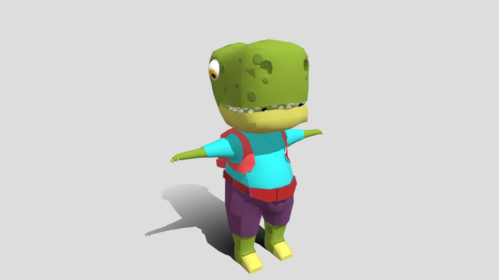 Dinosaur - 3D model by Thonking3637 (@gabriel.jmrg) [29cd214] - Sketchfab