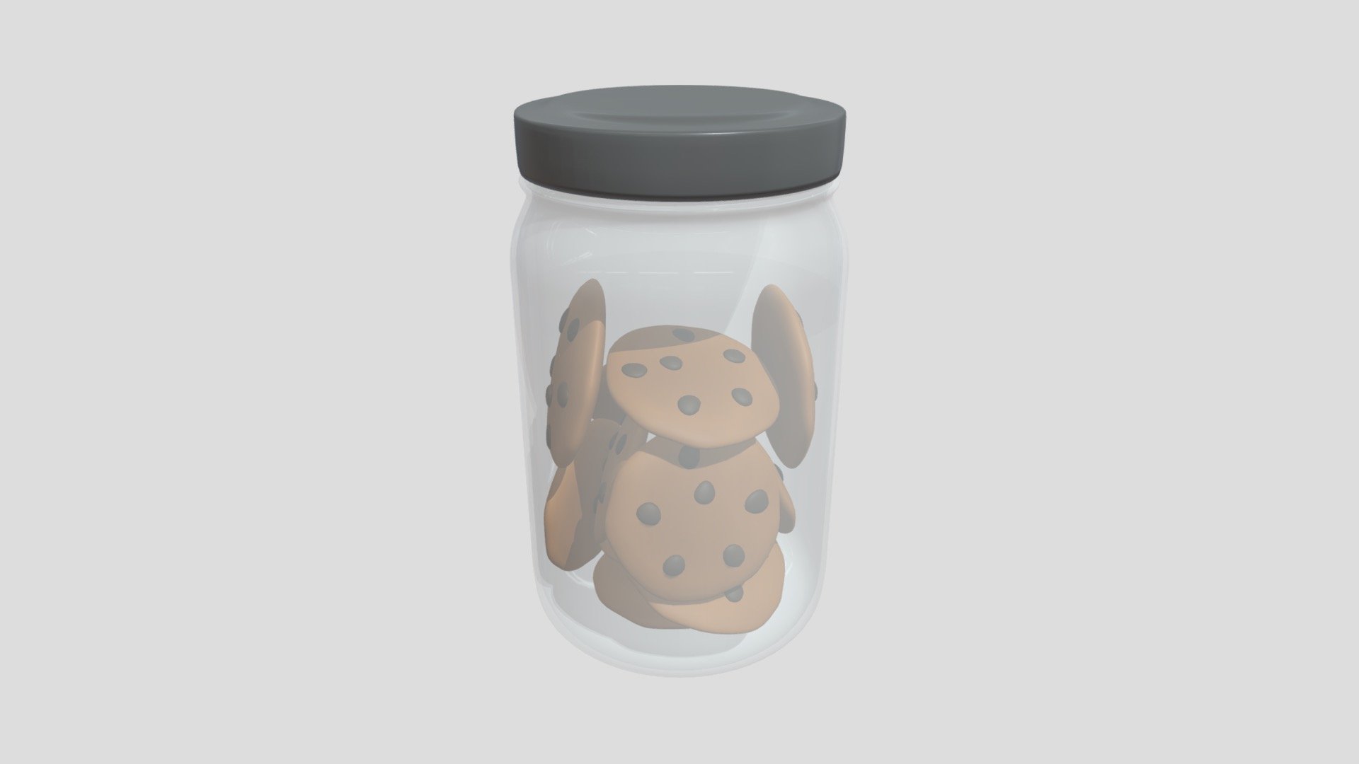 Cookie Jar - Buy Royalty Free 3D model by Ed+ (@EDplus) [29cd987 ...