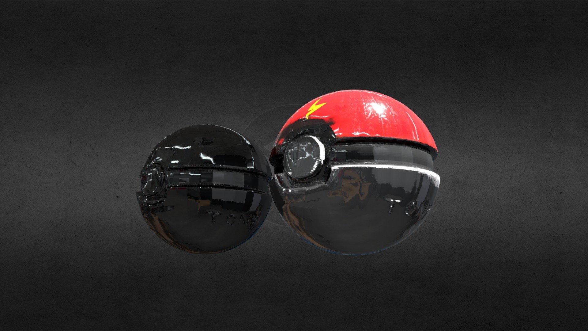 Pokeball fan art - 3D model by anthonyprimo [29cfd8e] - Sketchfab