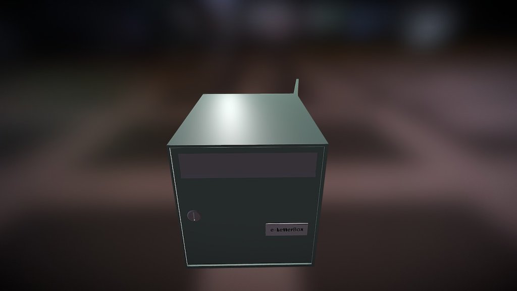 e_LetterBox - 3D model by benjamin.chouvet [29d127f] - Sketchfab