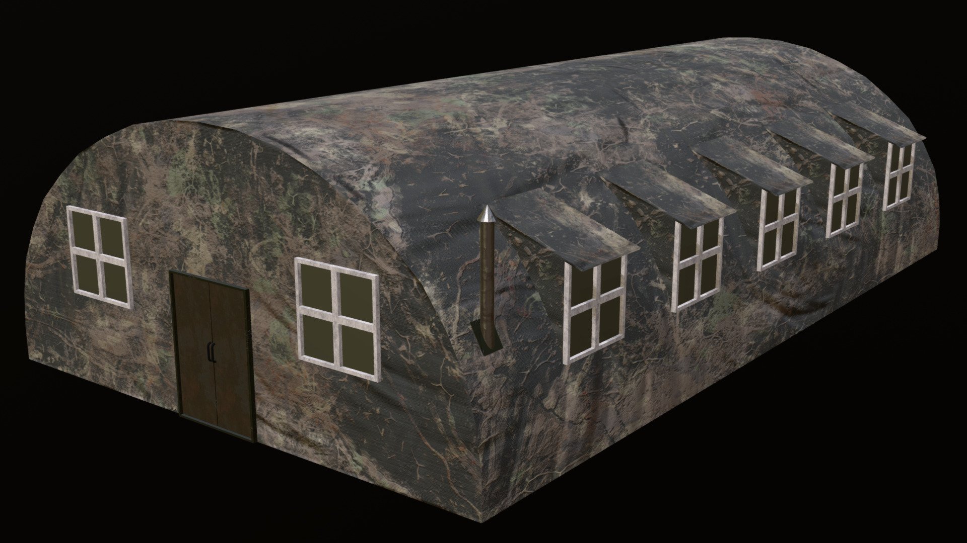 Army Barracks - 3D model by alston_gomes [29d170b] - Sketchfab