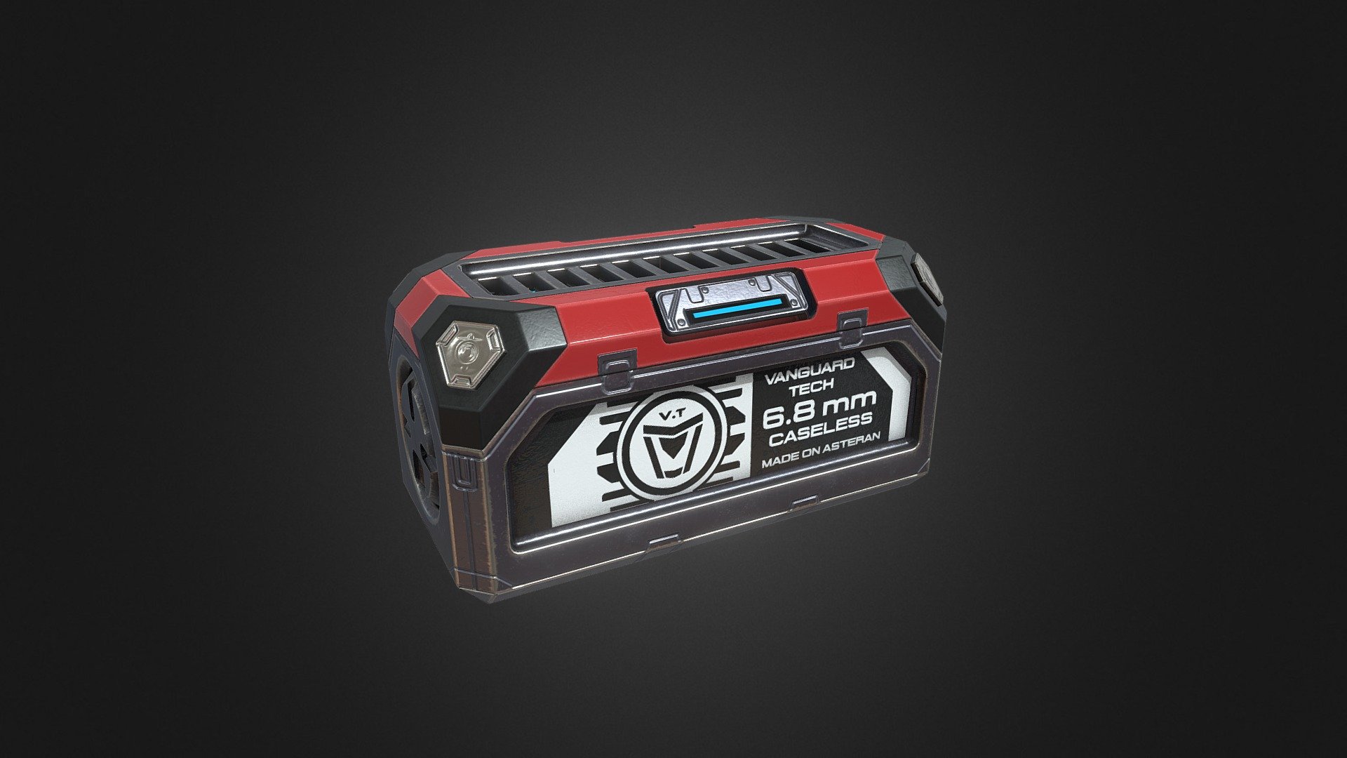 Sci-Fi Ammo Box - 3D model by Sharpsterman [29d1760] - Sketchfab
