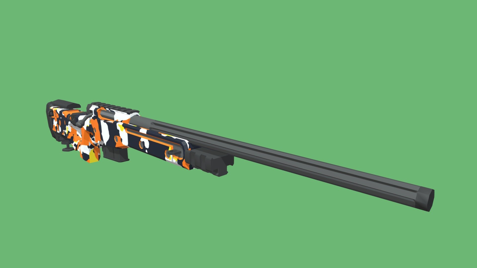 Low Poly L11A3 Updated - 3D model by LowPolyCount (@EndangeredOXX ...