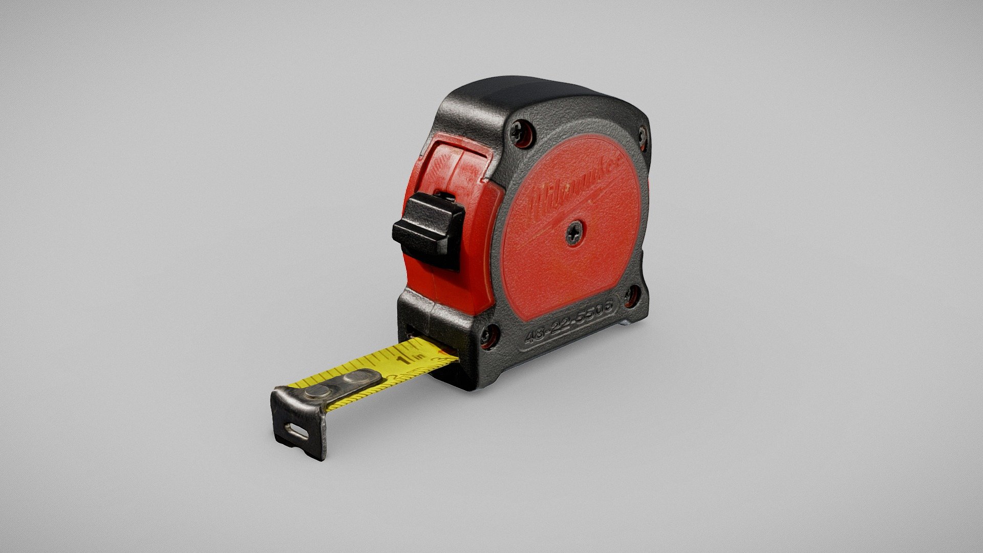 Milwaukee Tape Measure - Buy Royalty Free 3D model by inciprocal ...