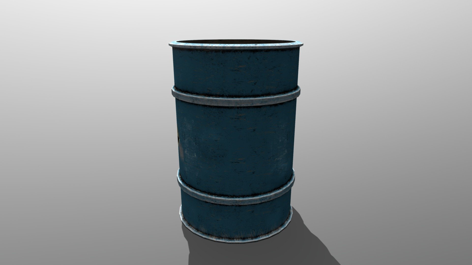 Metal Barrel - Download Free 3D model by Aaron.L [29d4bc6] - Sketchfab