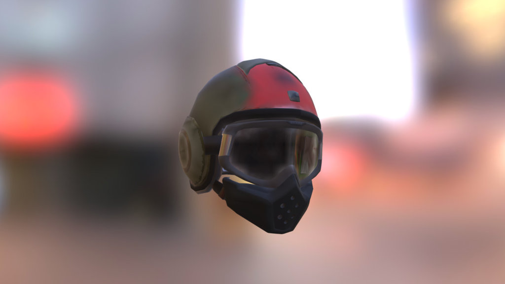PBR Helmet - 3D model by thomaschristianbeck [29d4ead] - Sketchfab