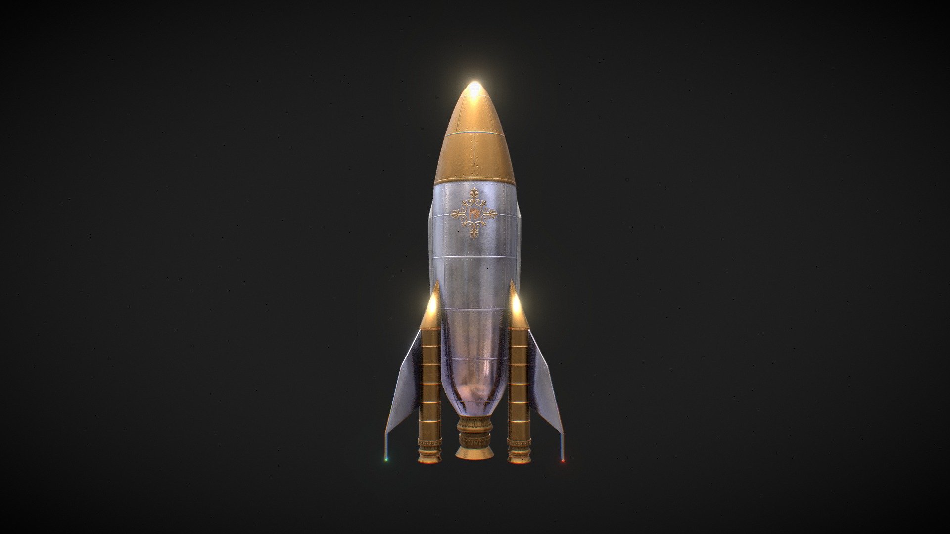 N10_ Rocket - 3D model by Flode [29d4fb2] - Sketchfab