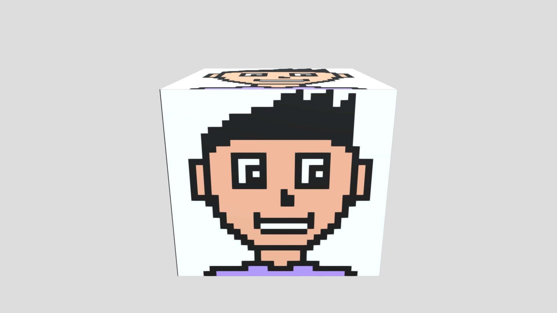 Cube Portrait - Download Free 3D model by Angel (@Angel049) [29d6bb2 ...