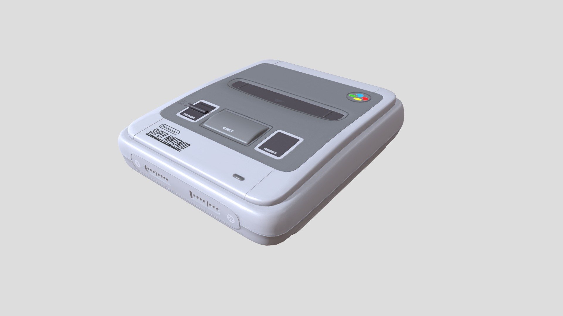 Super Nintendo Entertainment System - 3D model by spidermaniac1 ...