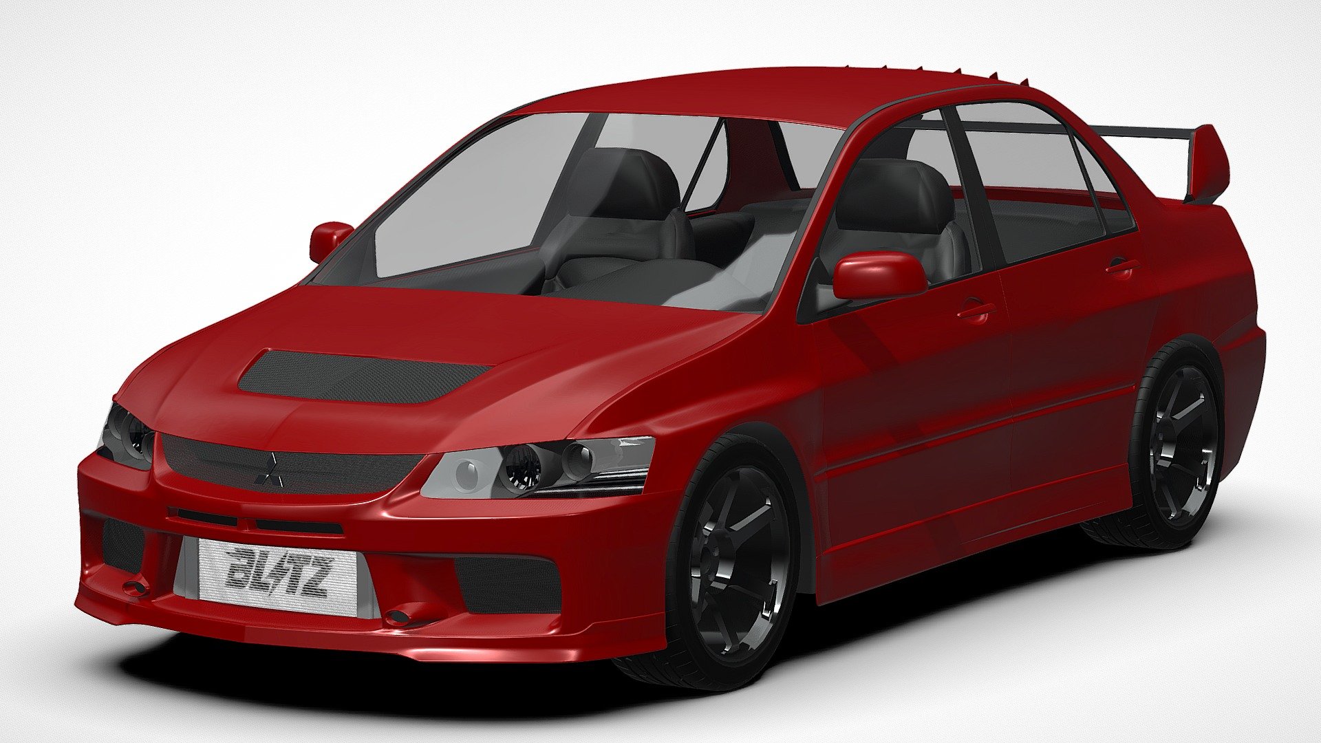 Mitsubishi Lancer IX - Buy Royalty Free 3D model by NLM (@NLM-Group ...