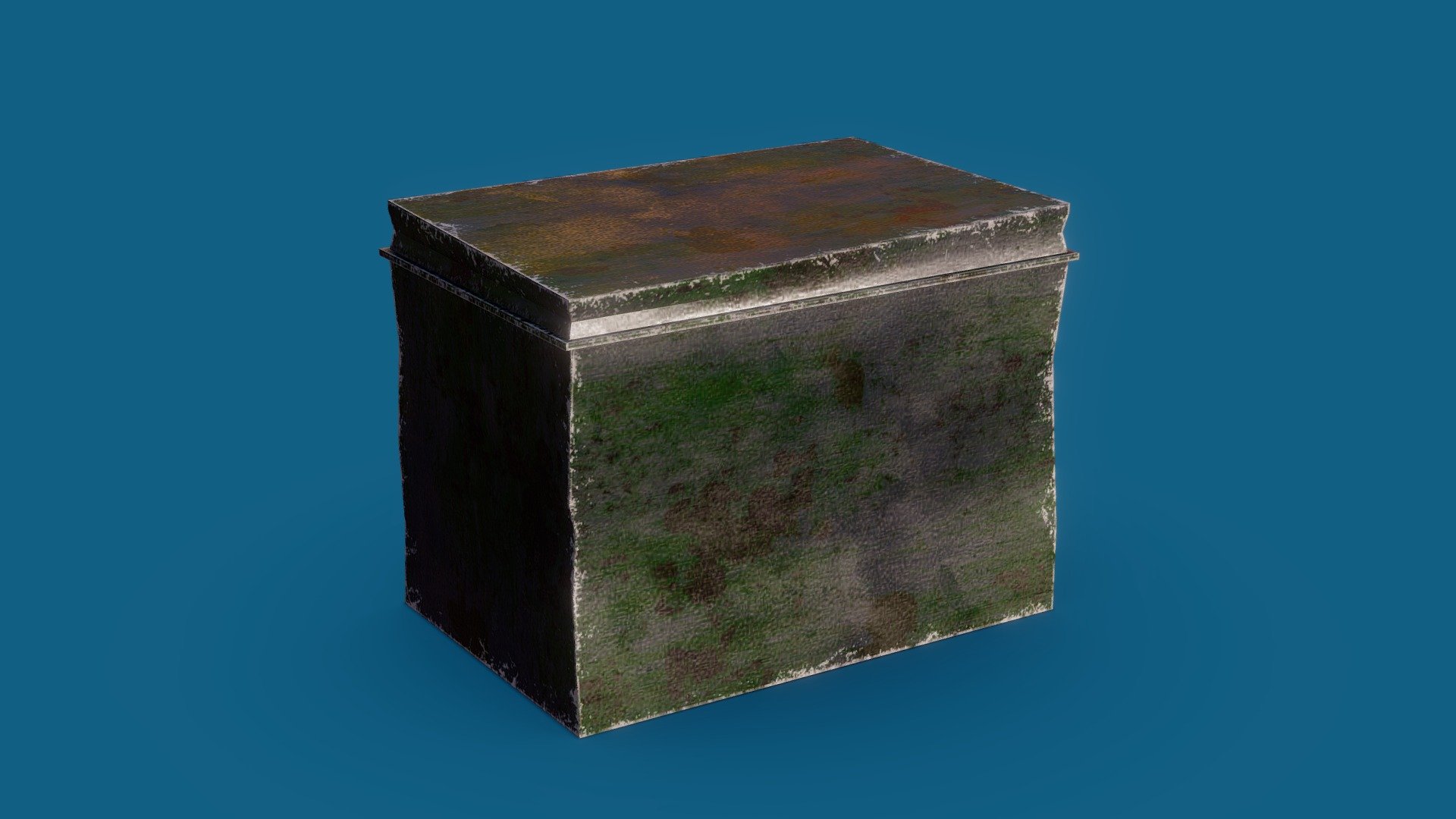 metal storage box - 3D model by gggggqgqwgwqq [29d6da4] - Sketchfab