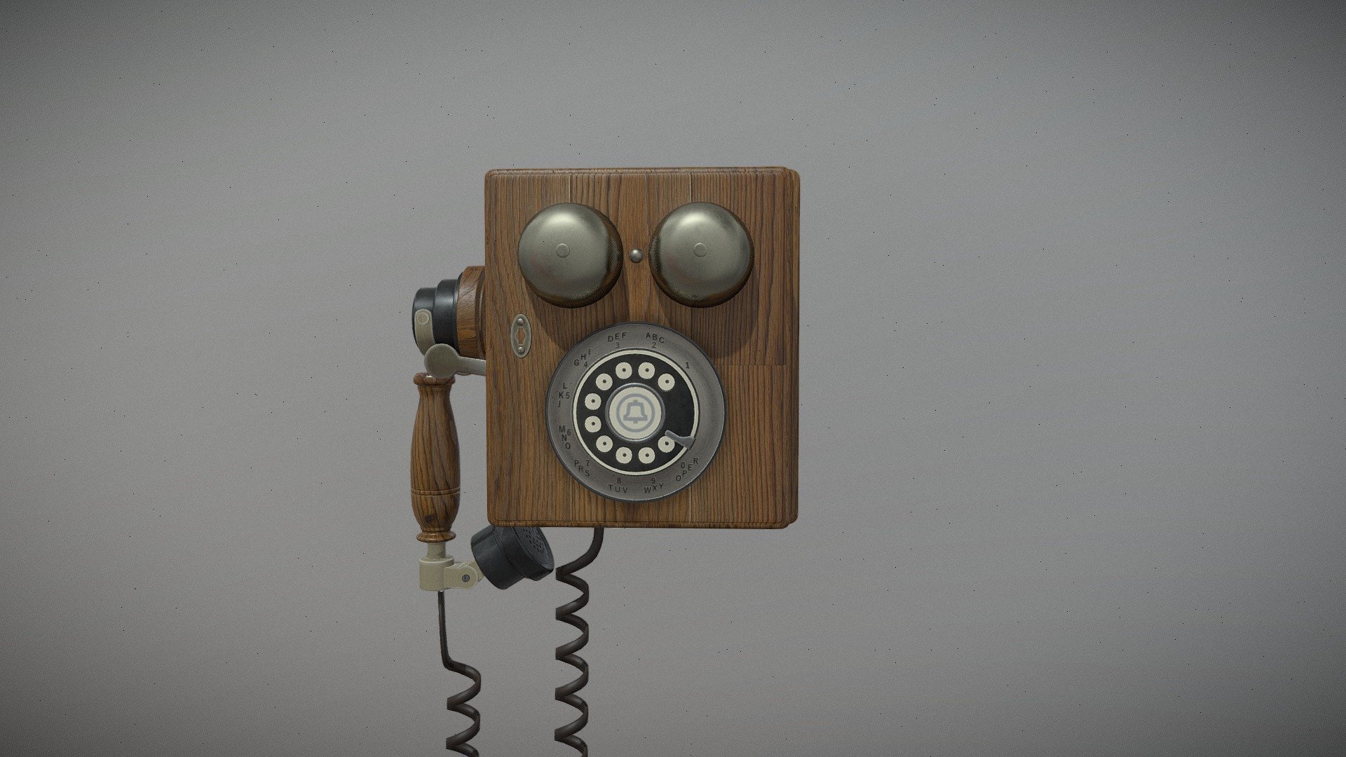 Rotary Phone - Download Free 3D model by amhyde [29d7428] - Sketchfab