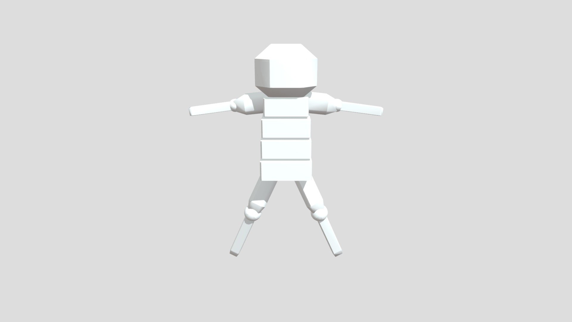 humanoid - Download Free 3D model by damian.halverson [29d8557] - Sketchfab