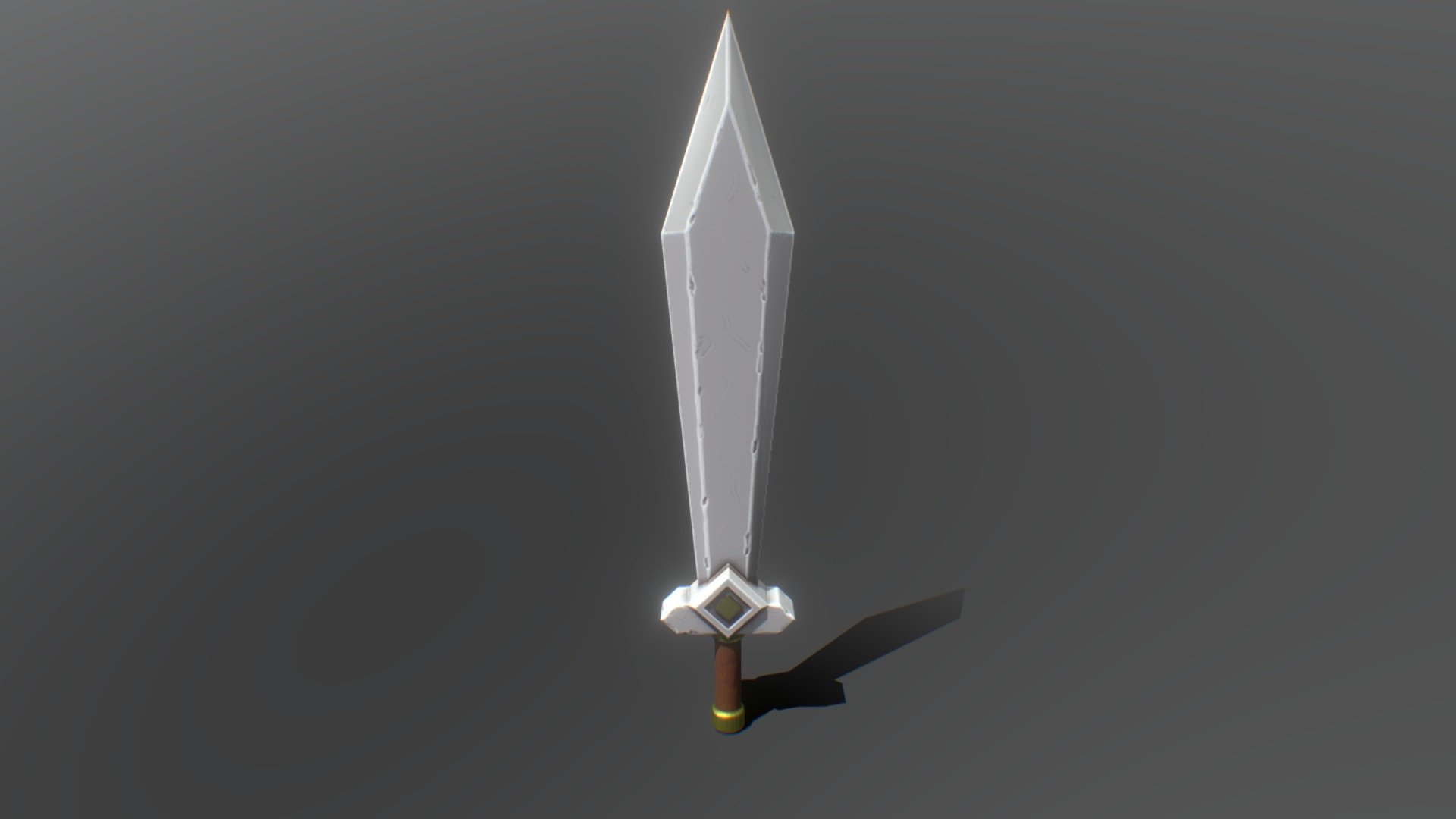 Stylized Fantasy Game Sword - Download Free 3D model by nochillbrad ...