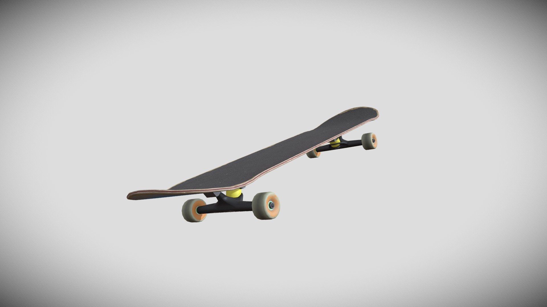 Worn Skateboard - 3D model by Cory Smith (@cory.smithereens) [29d992b ...