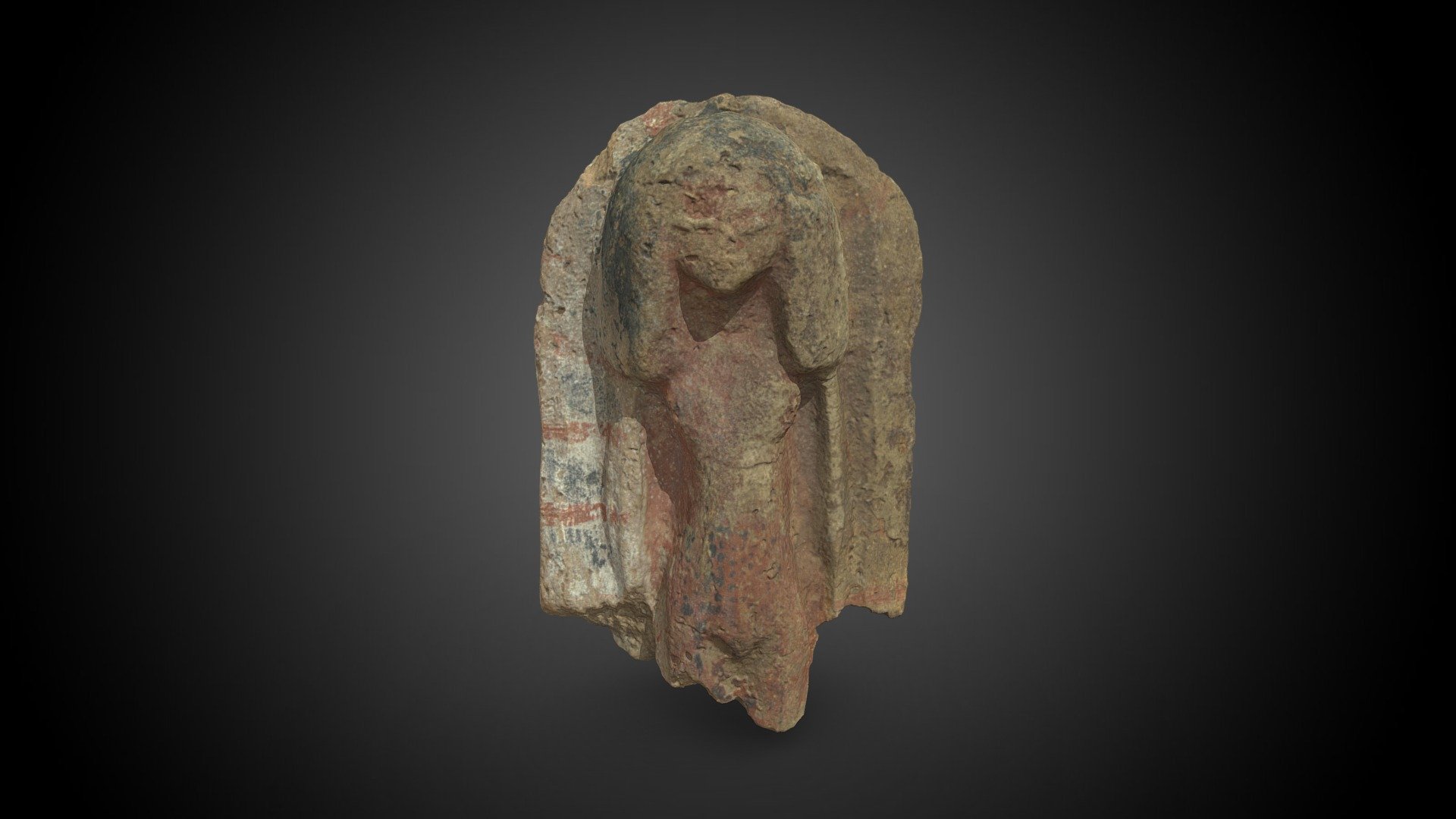Fragment Of Female Figurine On A Bed 3d Model By Museo Egizio Museoegizio [29daf11] Sketchfab