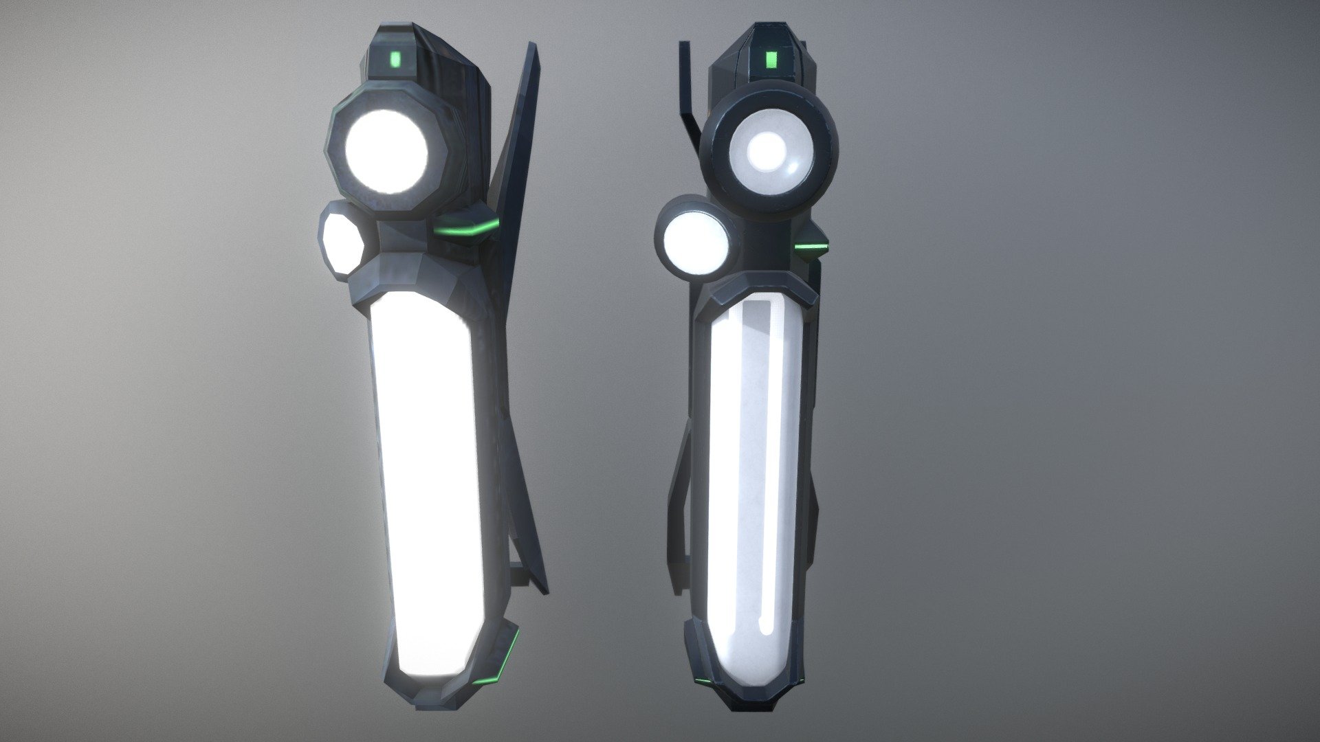 Half-Life 2 Remake. Combine's Light. Wall - 3D model by JersonGaming ...