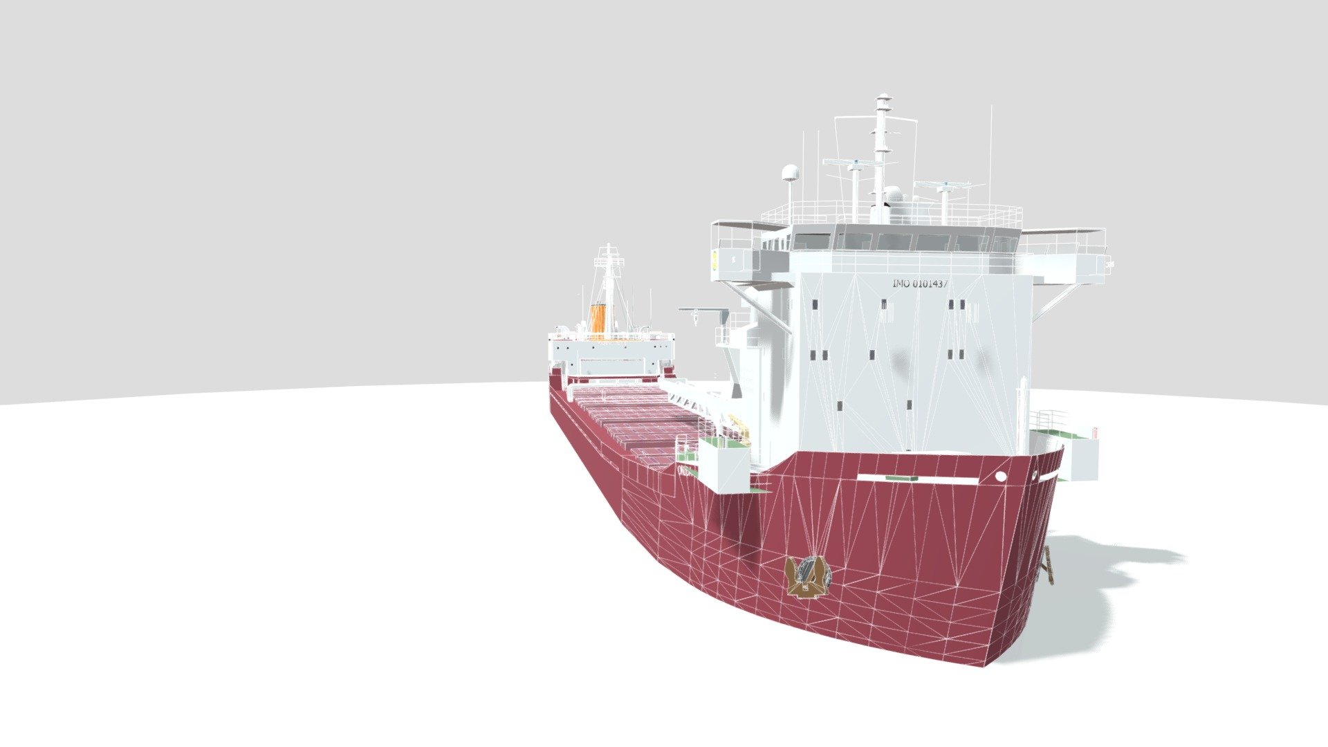 Lake Freighter - Download Free 3D model by Gman The Cruise Dude ...