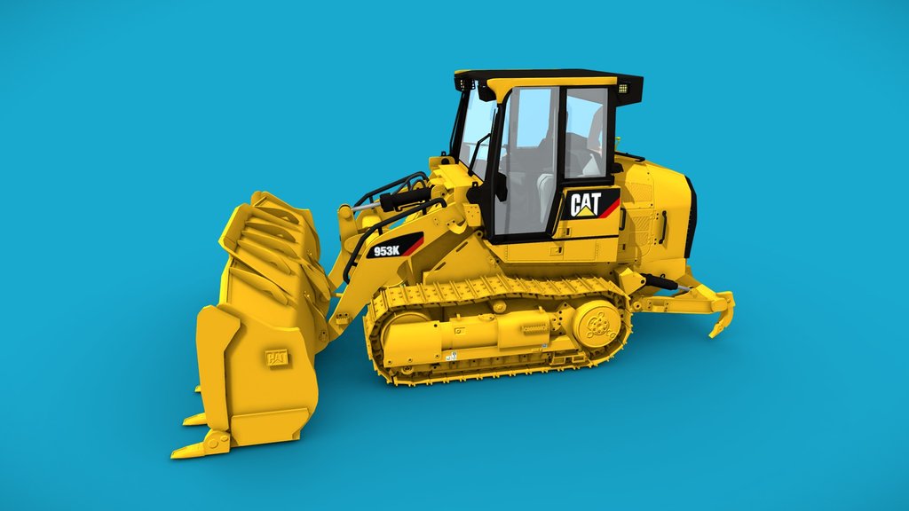 Caterpillar construction equipment - A 3D model collection by bexaga ...
