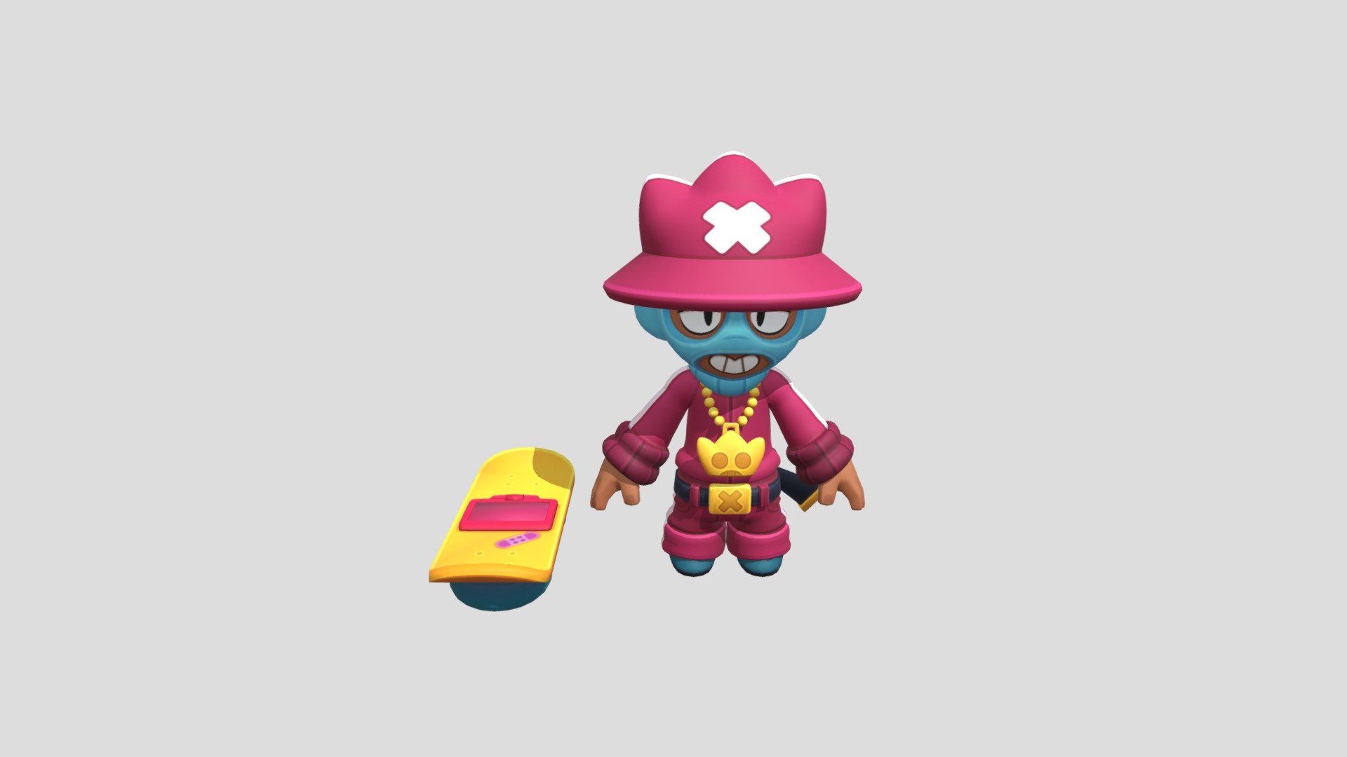 Ollie-g-t-pose-brawl-stars-3d-model-with-bones - Download Free 3D model by mahmah13 [29dd6f1 ...