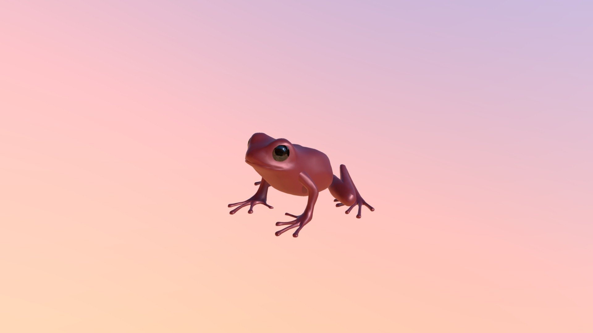 Splendid Poison Frog (Metalic var) - Download Free 3D model by kenchoo ...