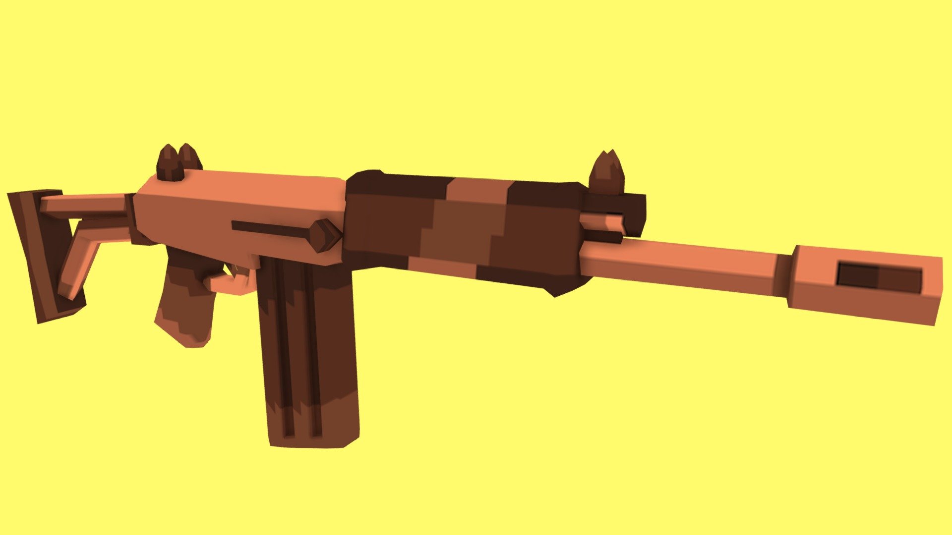 Low Poly FN FAL - Buy Royalty Free 3D model by Daniel Handyside-Cook ...