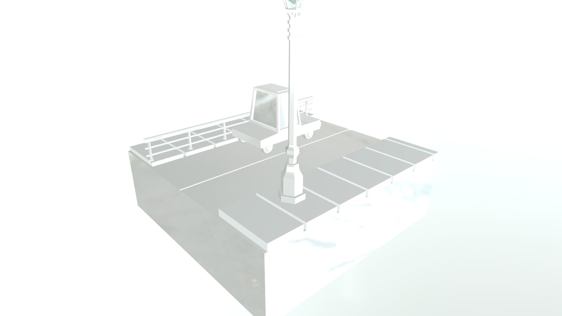 Car Scene 2 - 3D model by sergyoh [29e1fad] - Sketchfab