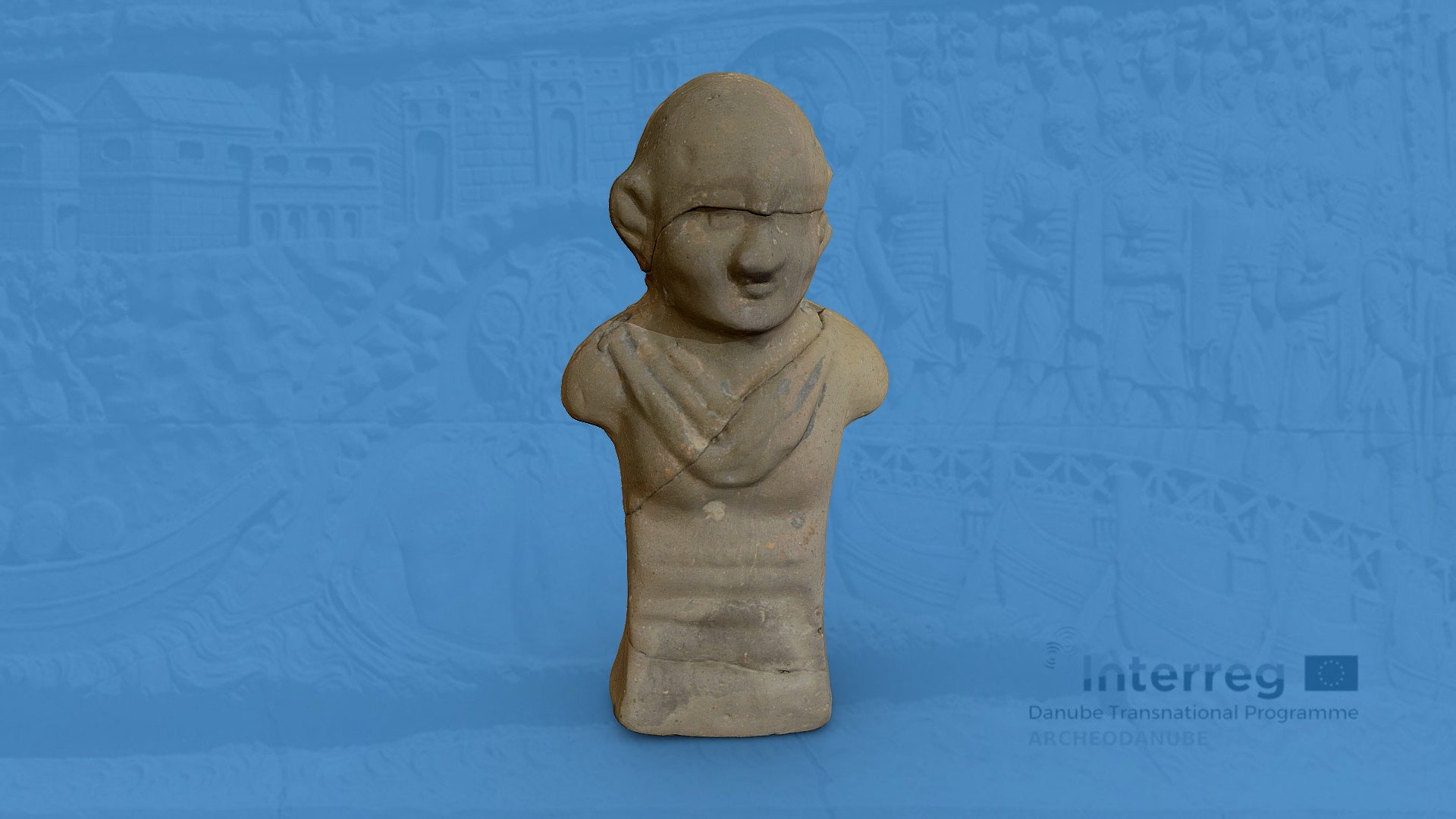 Clay statuette (Risus type), Apulum - 3D model by Muzeul Național al ...